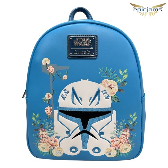 Loungefly | Bags | Loungefly Disney Star Wars Captain Rex Floral Mini ...